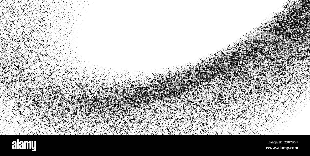 Dotwork abstract background, black grain texture, Abstract stipple sand ...