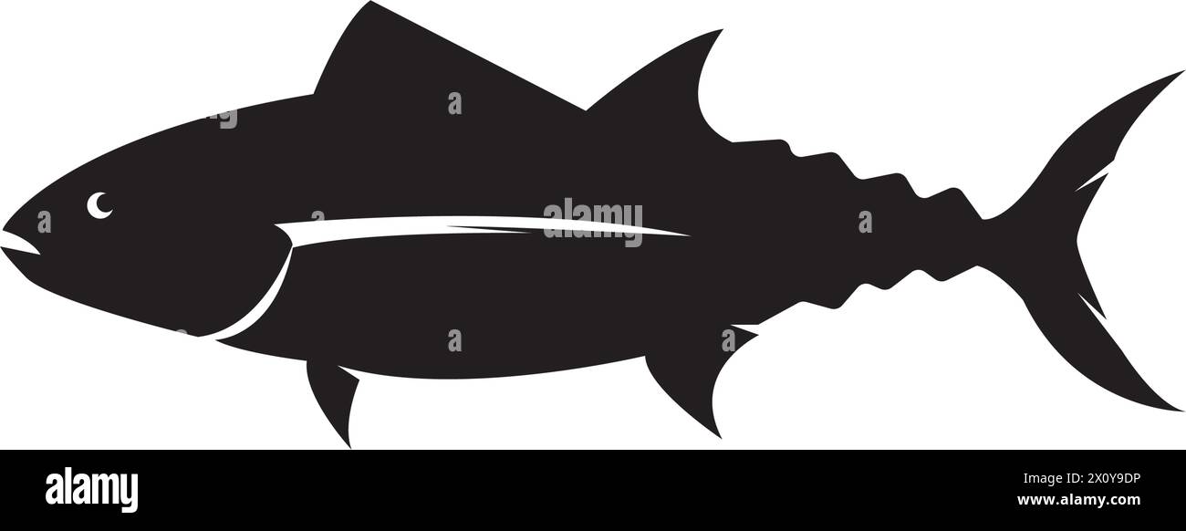 tuna fish icon logo vector design template Stock Vector Image & Art - Alamy