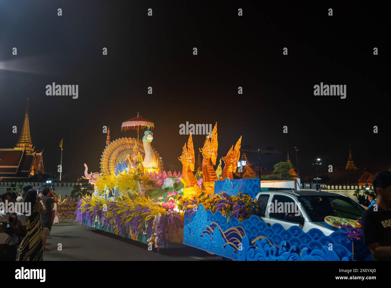 Bangkok,Thailand-April,11,2024: The stunning Songkran parade at Sanam ...