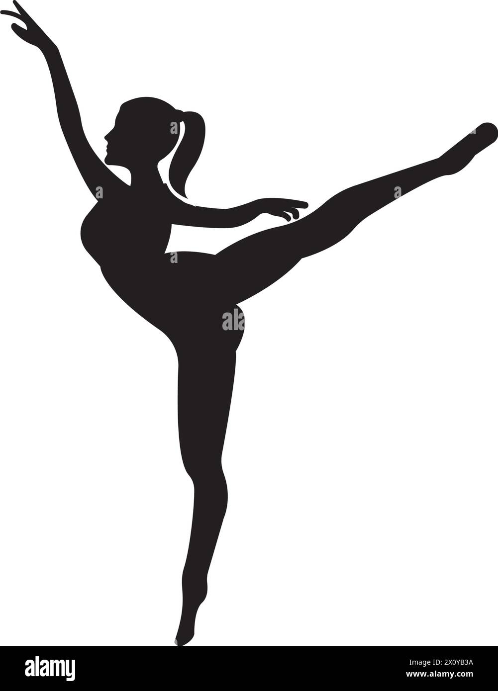 Dance icon concept body ballet Stock Vector Images - Alamy