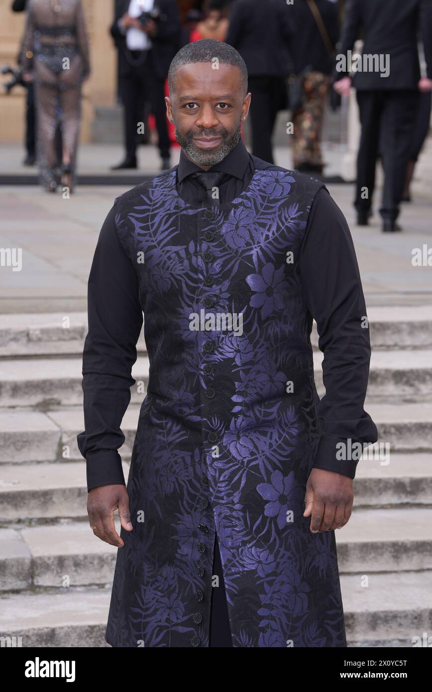Adrian Lester attending the Olivier Awards at the Royal Albert Hall, London. Picture date ...