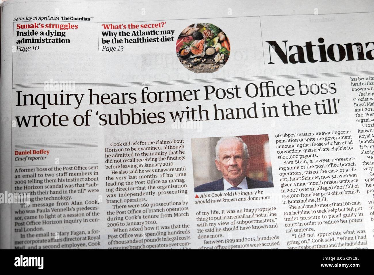 Inquiry Hears Former Post Office Boss Wrote Of subbies With Hand In Inquiry Hears Former Post Office Boss Wrote Of subbies With Hand In