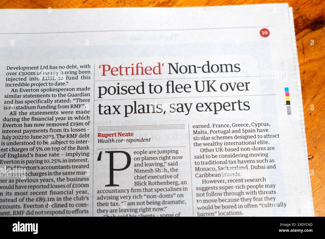 'Petrified' Non-doms poised to flee UK over tax plans, say experts ...