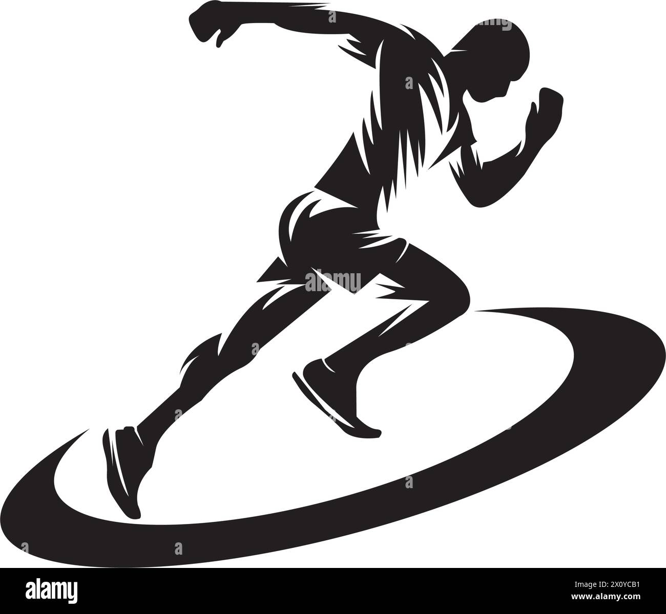 running icon. vector illustration symbol design Stock Vector Image ...