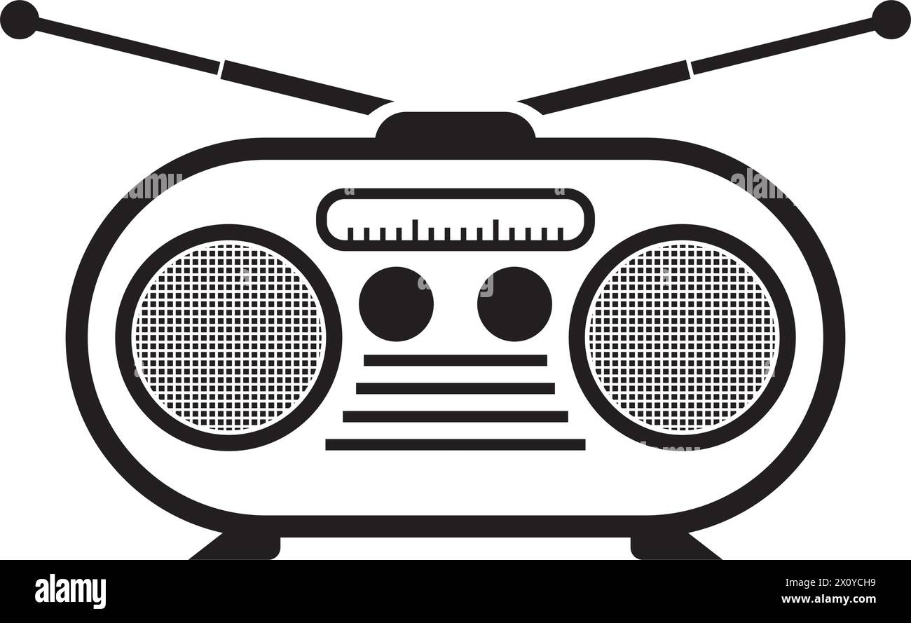 Radio Logo Design Template