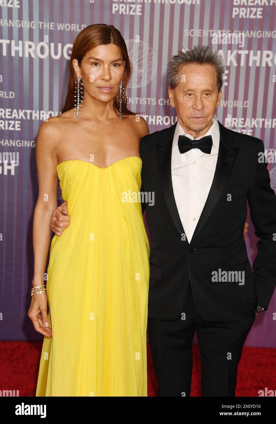 LOS ANGELES, CALIFORNIA - APRIL 13: (L-R) Veronica Smiley and Brian ...