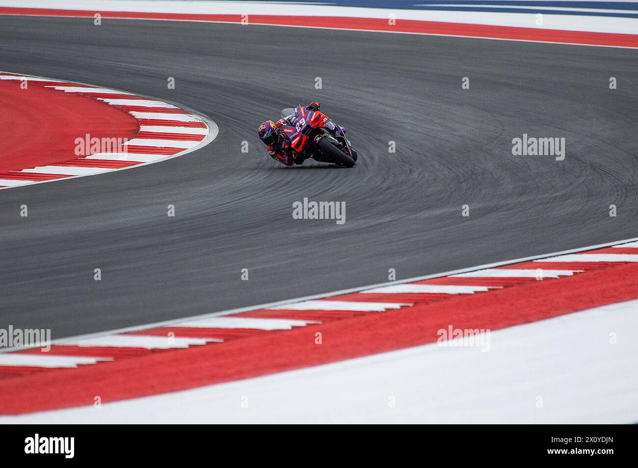 The Americas. 14th Apr, 2024. Jorge Martin (89) with Prima Pramac ...