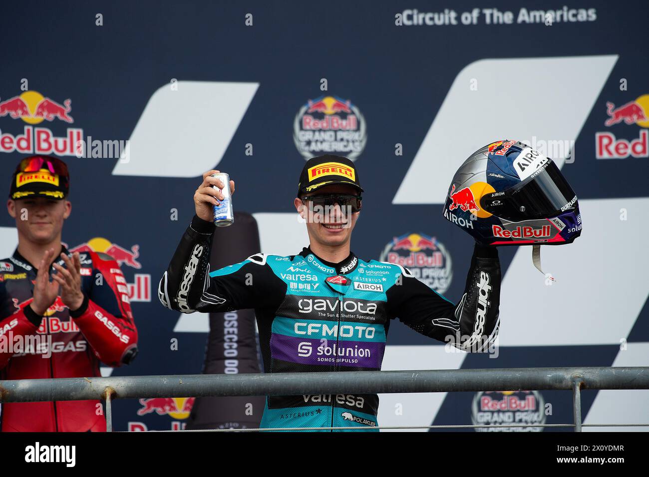 The Americas. 14th Apr, 2024. David Alonso (80) with CFMOTO Aspar Team ...