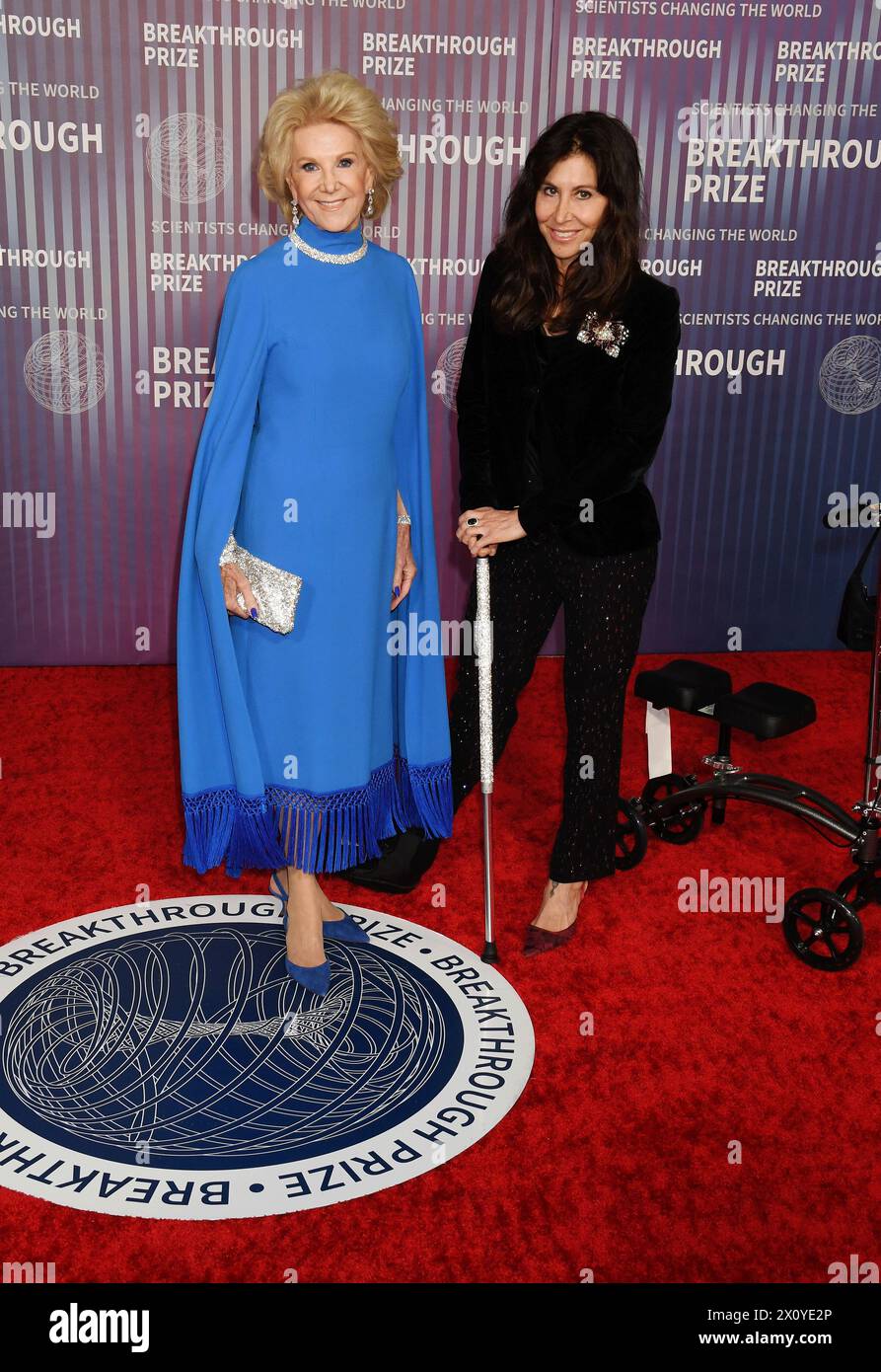 LOS ANGELES, CALIFORNIA - APRIL 13: (L-R) Elaine Wynn and Gillian Wynn ...