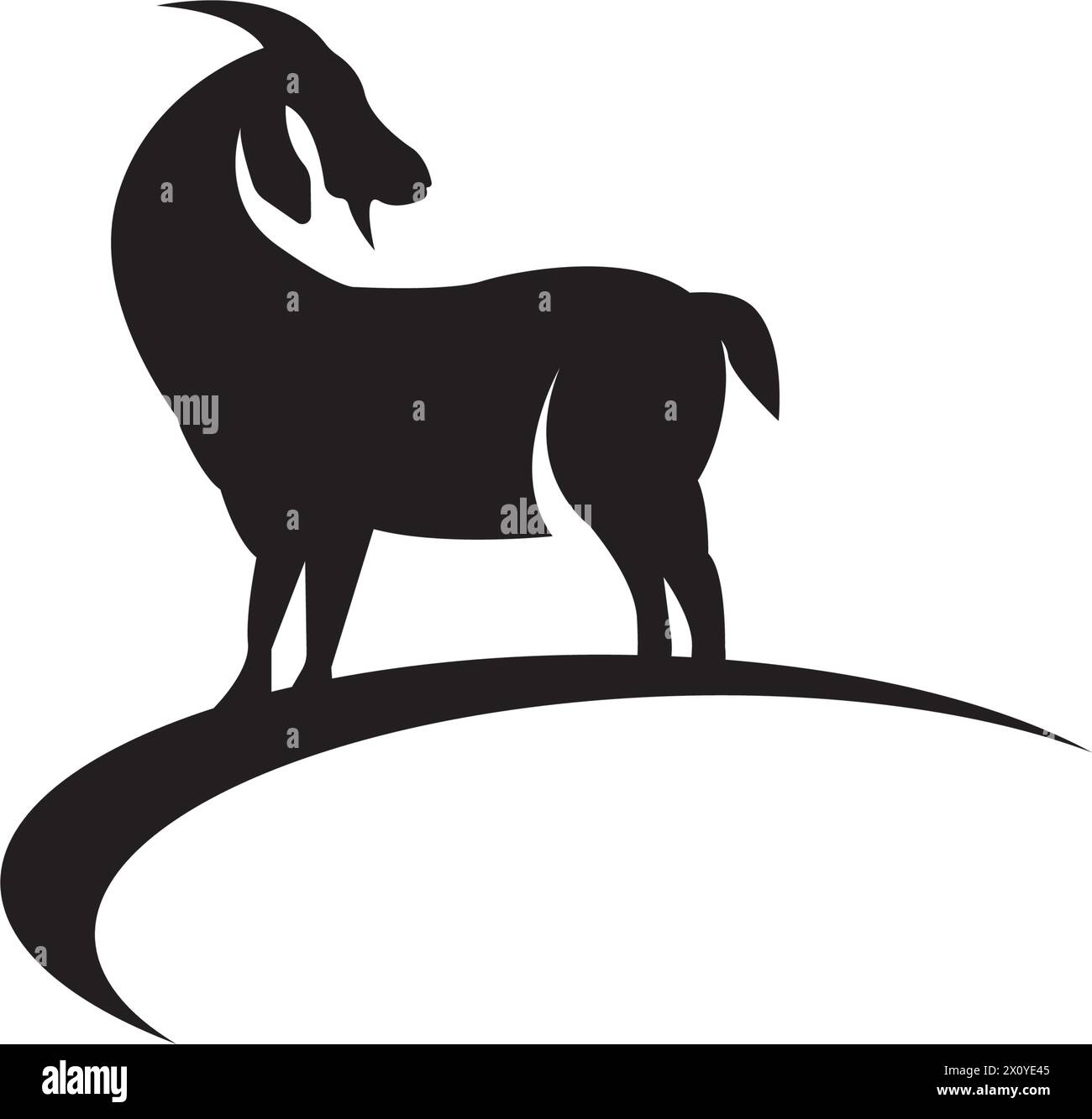 Sheep icon vector Black and White Stock Photos & Images - Alamy