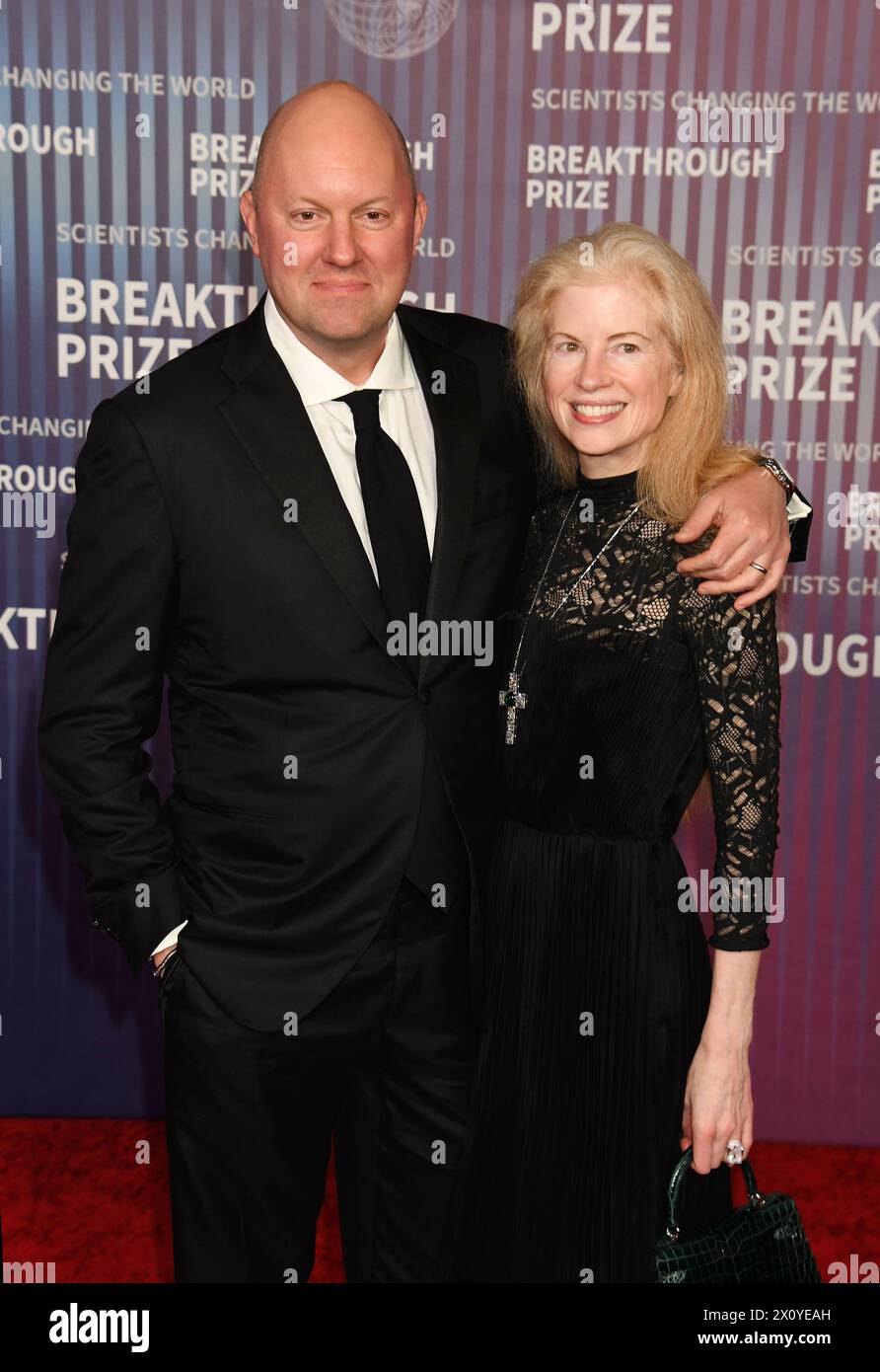 LOS ANGELES, CALIFORNIA - APRIL 13: (L-R) Marc Andreessen and Laura ...