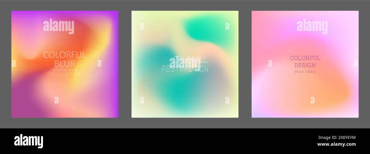 The gradient. Colorful blur, background for the title pages of a book ...