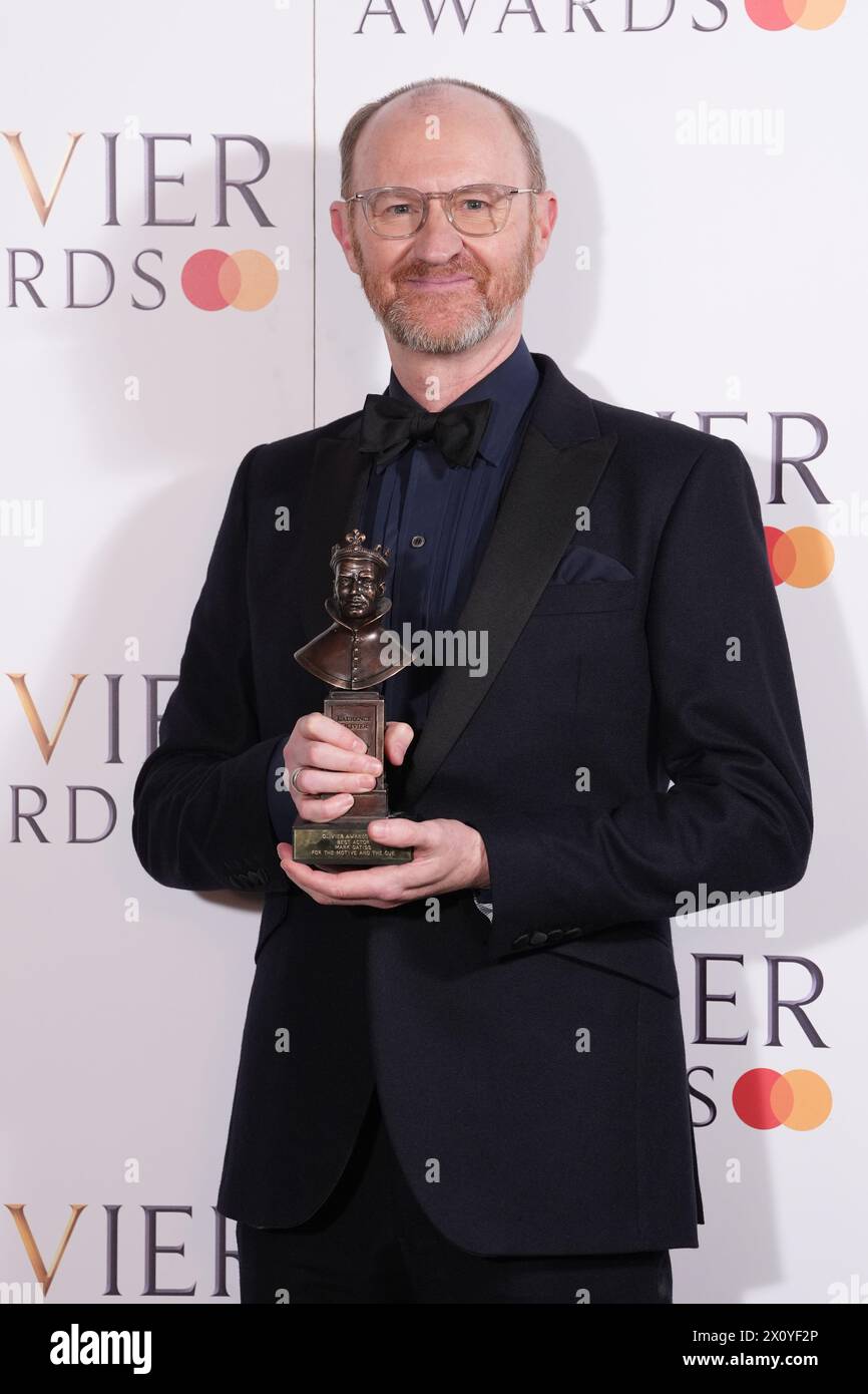 Mark Gatiss In The Press Room After Being Presented With The Best Actor