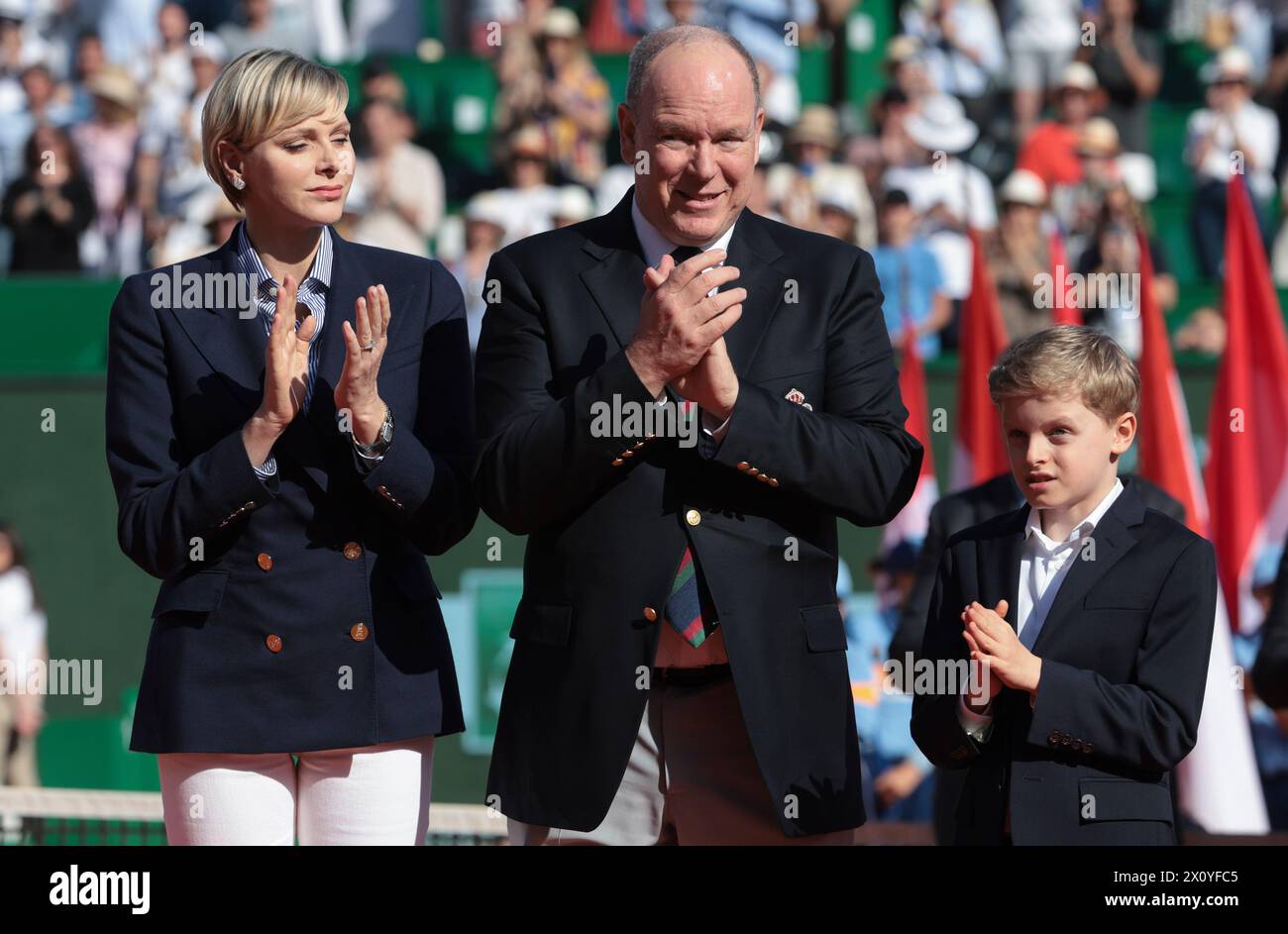 Roquebrune Cap Martin, France. 14th Apr, 2024. Princess Charlene of ...