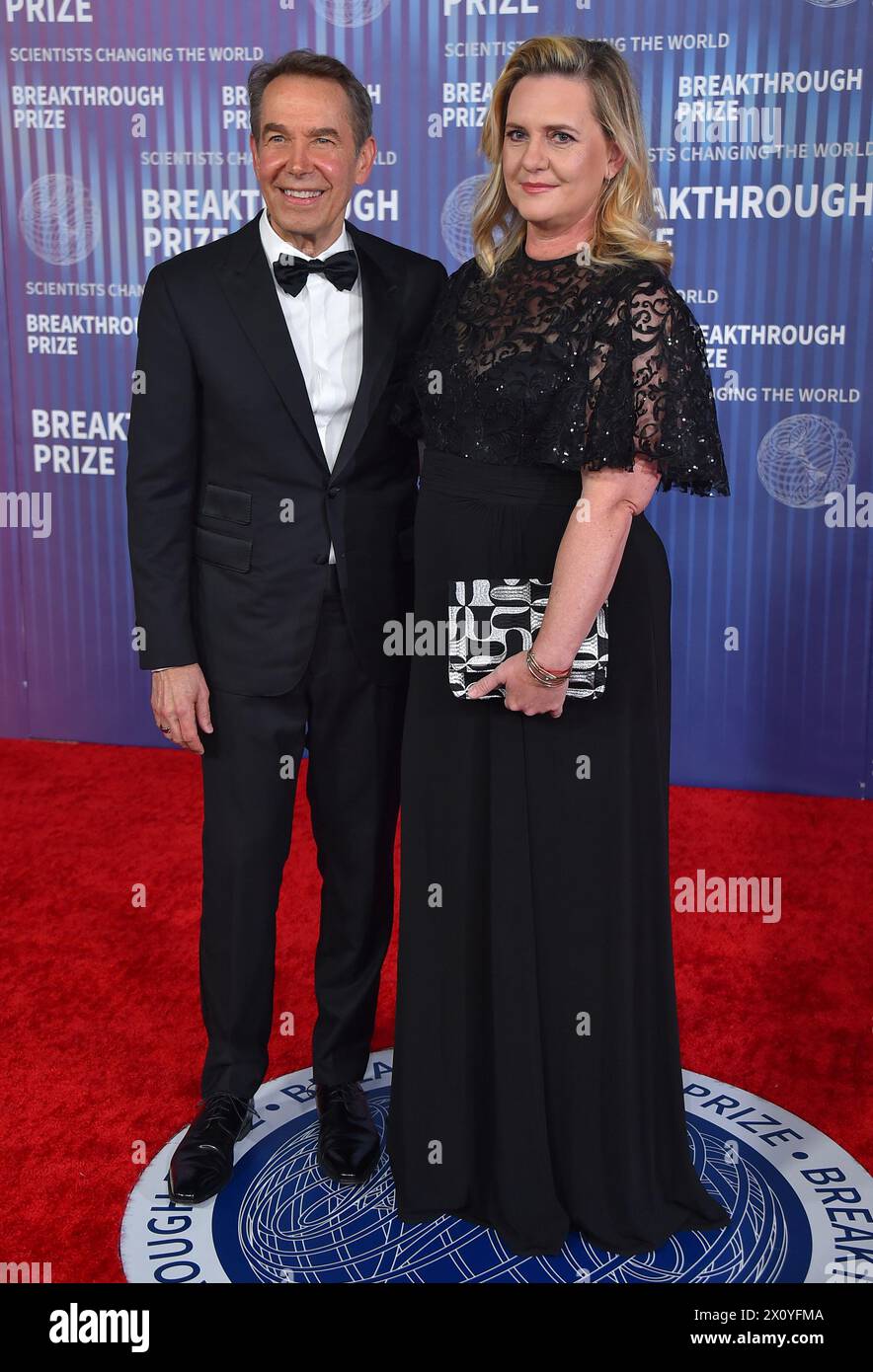 Jeff Koons, left, and Justine Wheeler-Koons arrive at the 10th ...