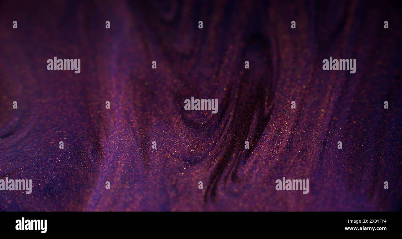 Shiny liquid. Wet glitter texture. Blur purple pink color metallic ...