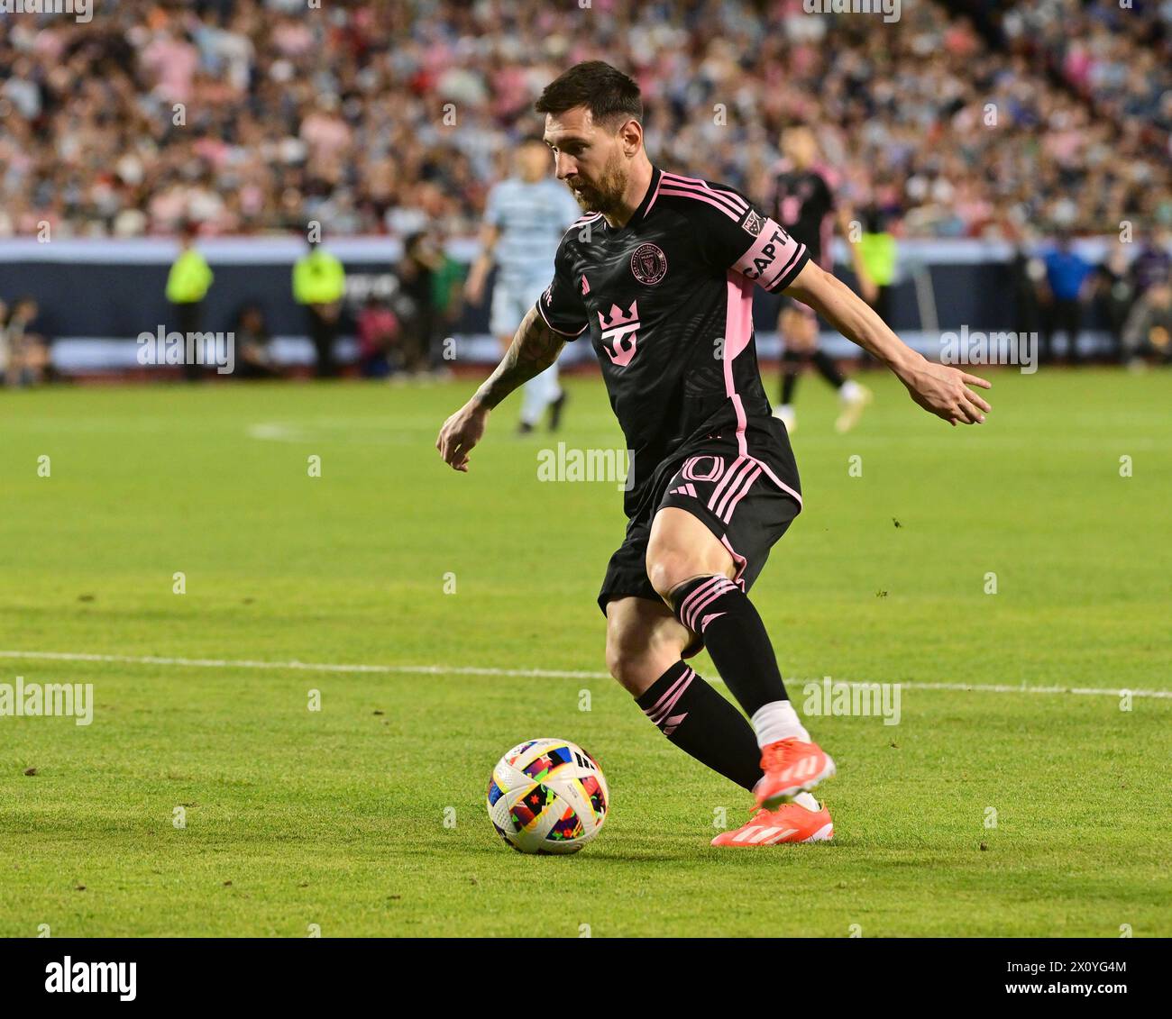 Kansas City, USA. 13th Apr, 2024. Lionel Messi and Inter Miami defeated ...