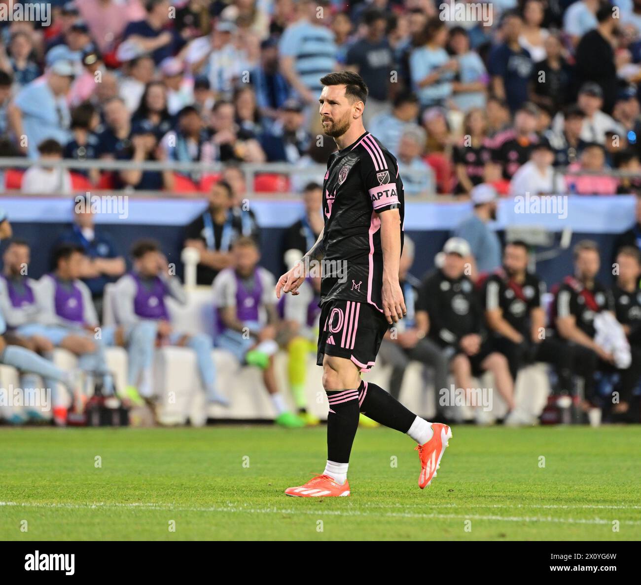 Kansas City, USA. 13th Apr, 2024. Lionel Messi and Inter Miami defeated ...