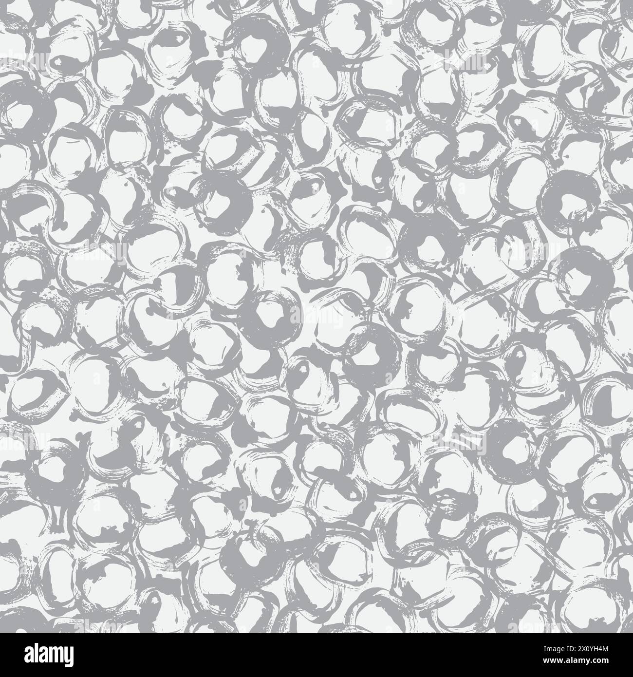 Abstract Grayscale Brush Strokes Pattern Design Stock Vector Image ...