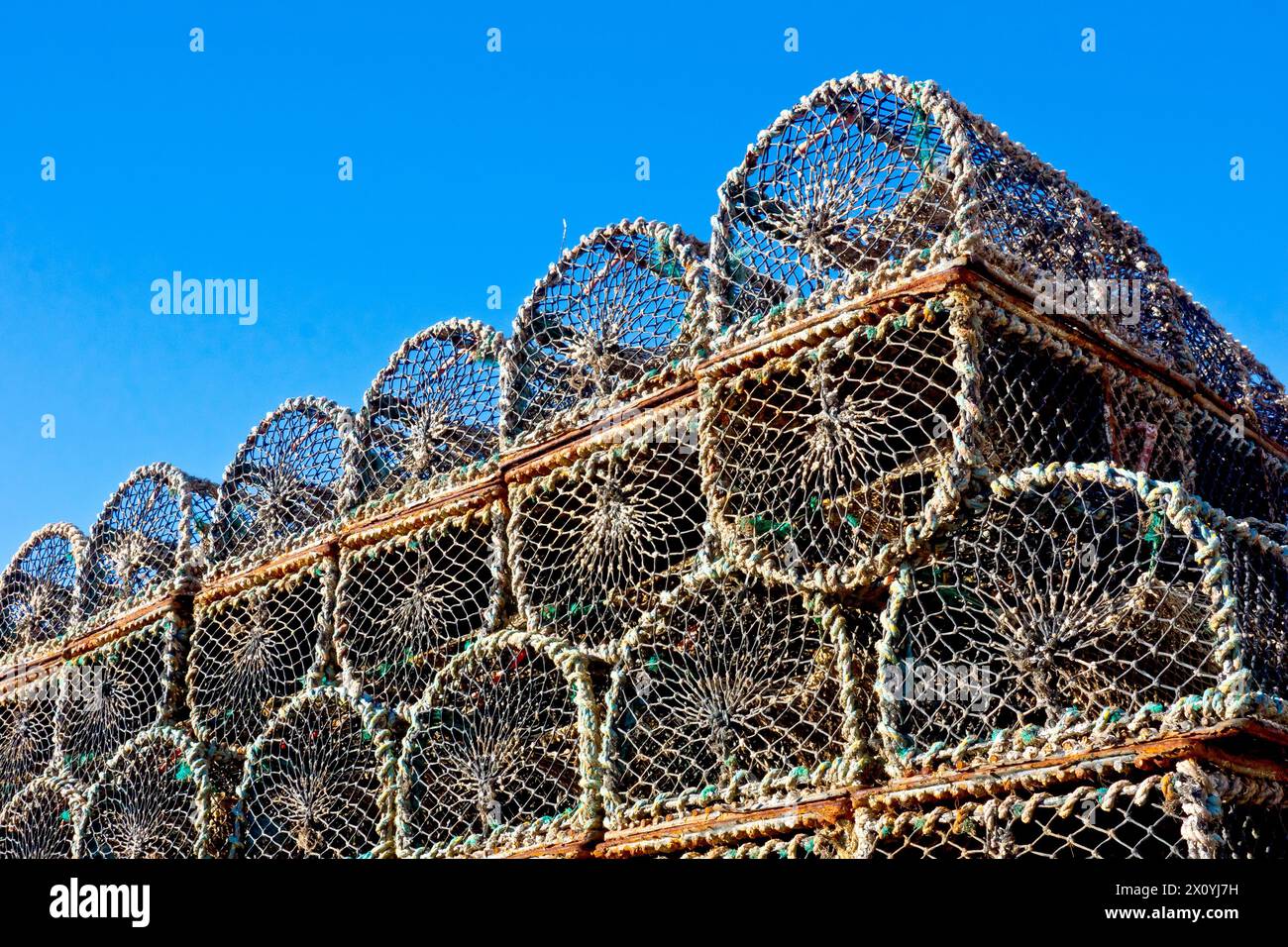 Pot pots creel creels trap traps hi-res stock photography and images ...