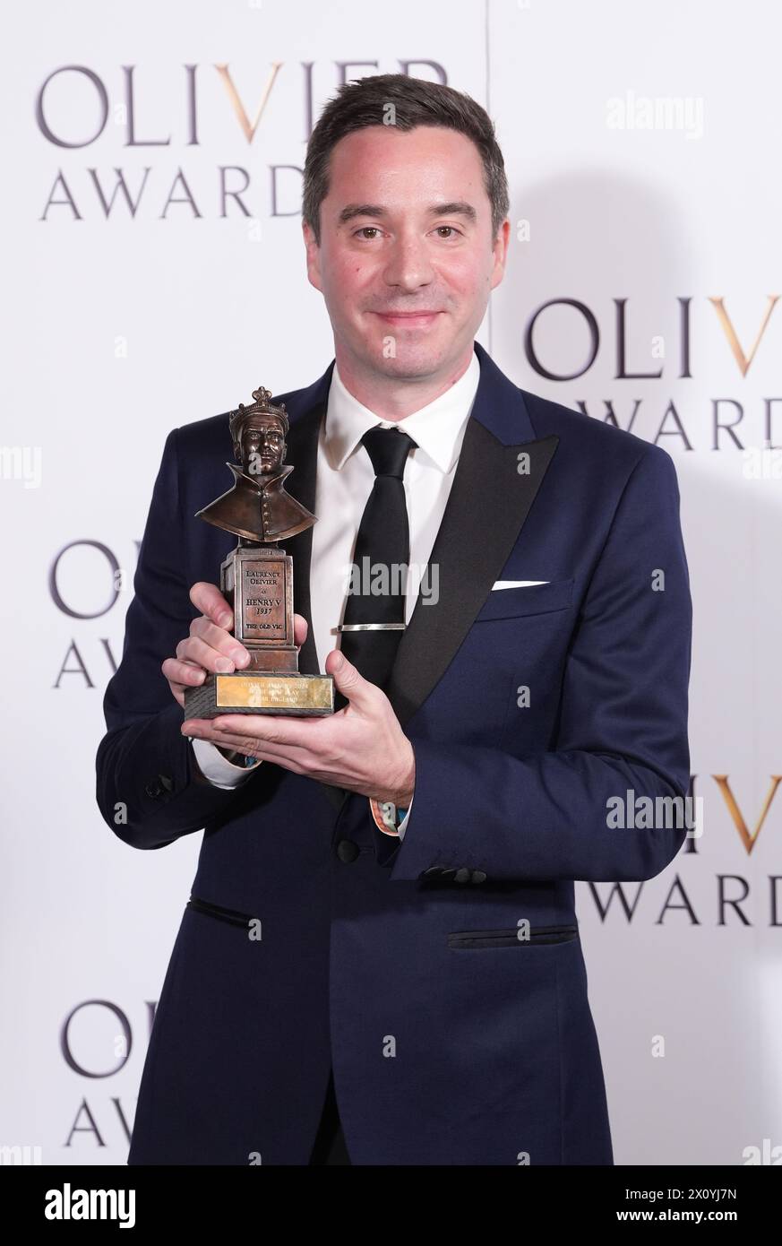 James Graham in the press room after being presented with the Best New ...