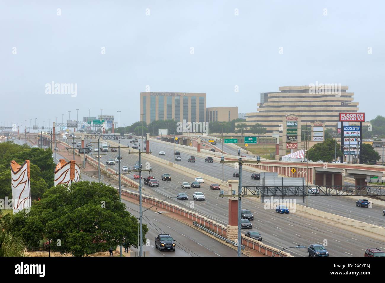 San Antonio, Texas, downtown cityscape Stock Photo - Alamy