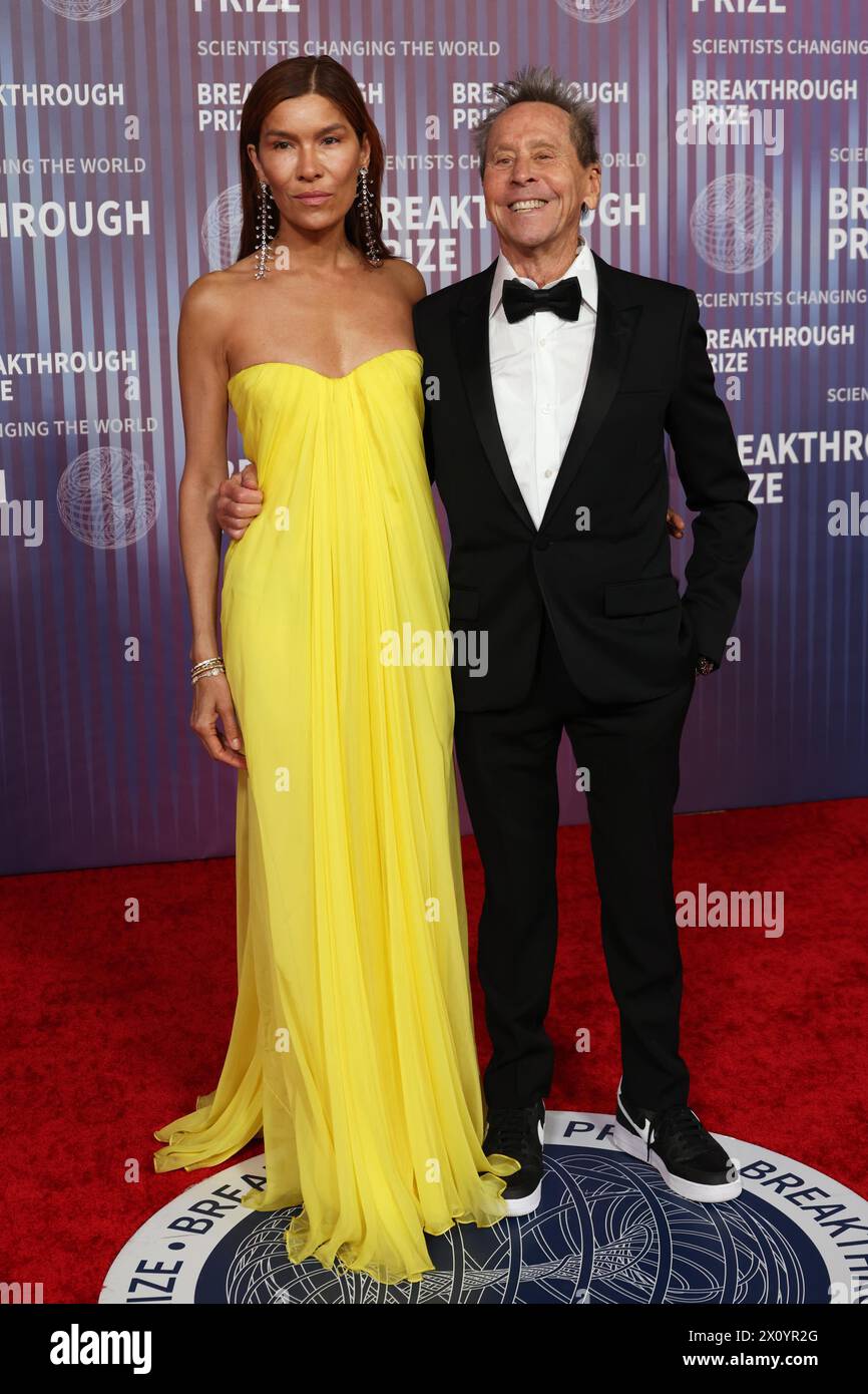 Veronica Smiley and Brian Grazer attends the 2024 Breakthrough Prize ...