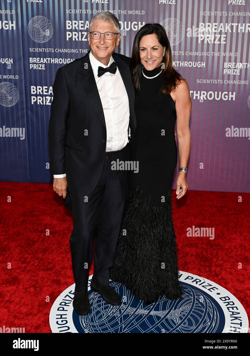 April 13, 2024, Los Angeles, California, U.S.: Bill Gates and Paula ...
