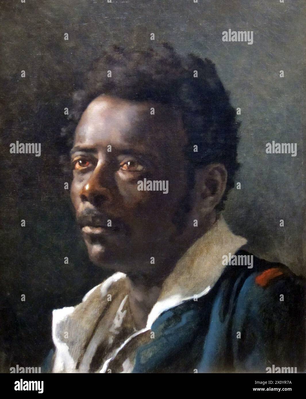 Study of a Model, by Theodore Gericault, 1818-19, French painting ...