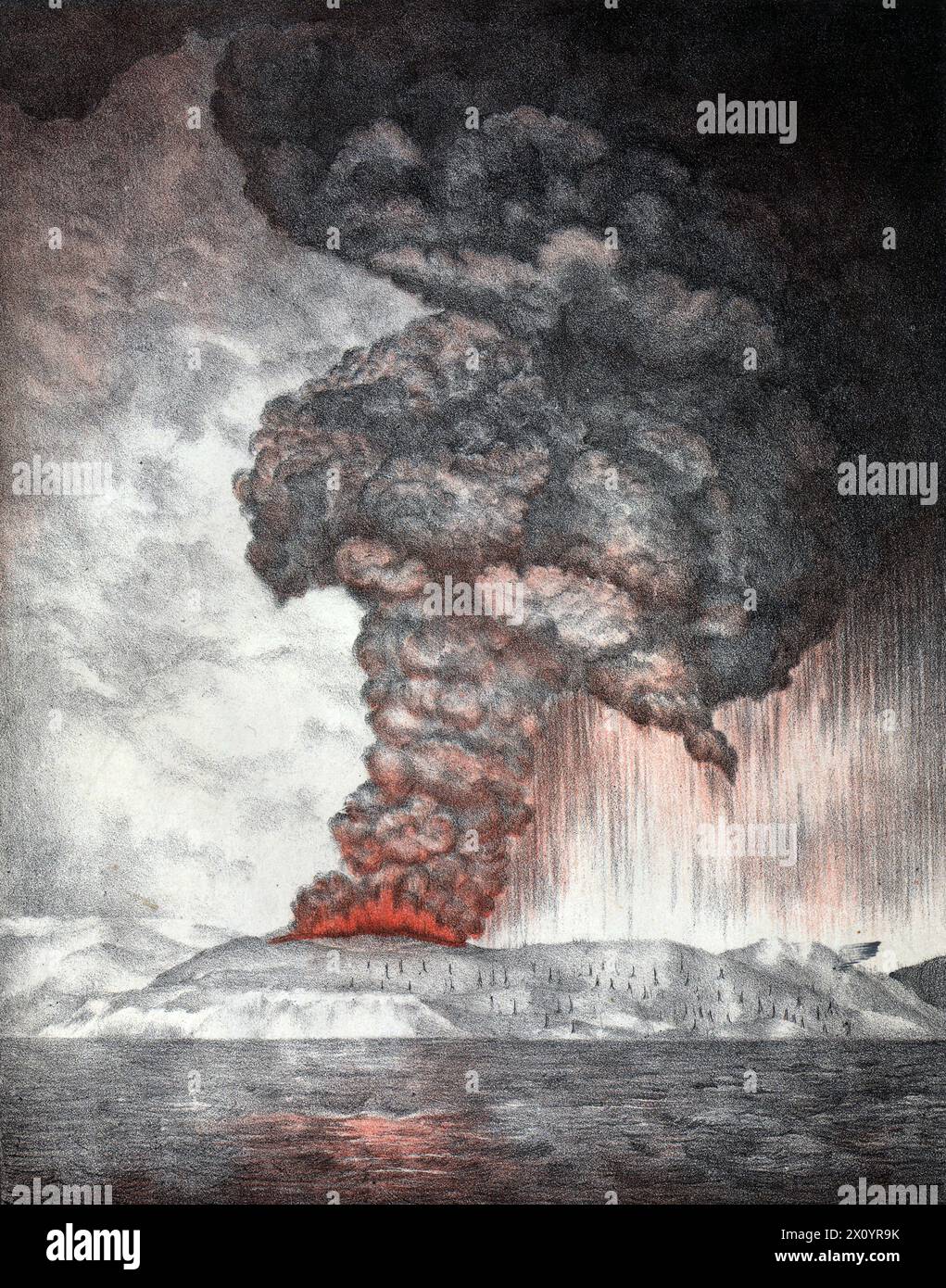 Krakatoa 1883 hi-res stock photography and images - Alamy