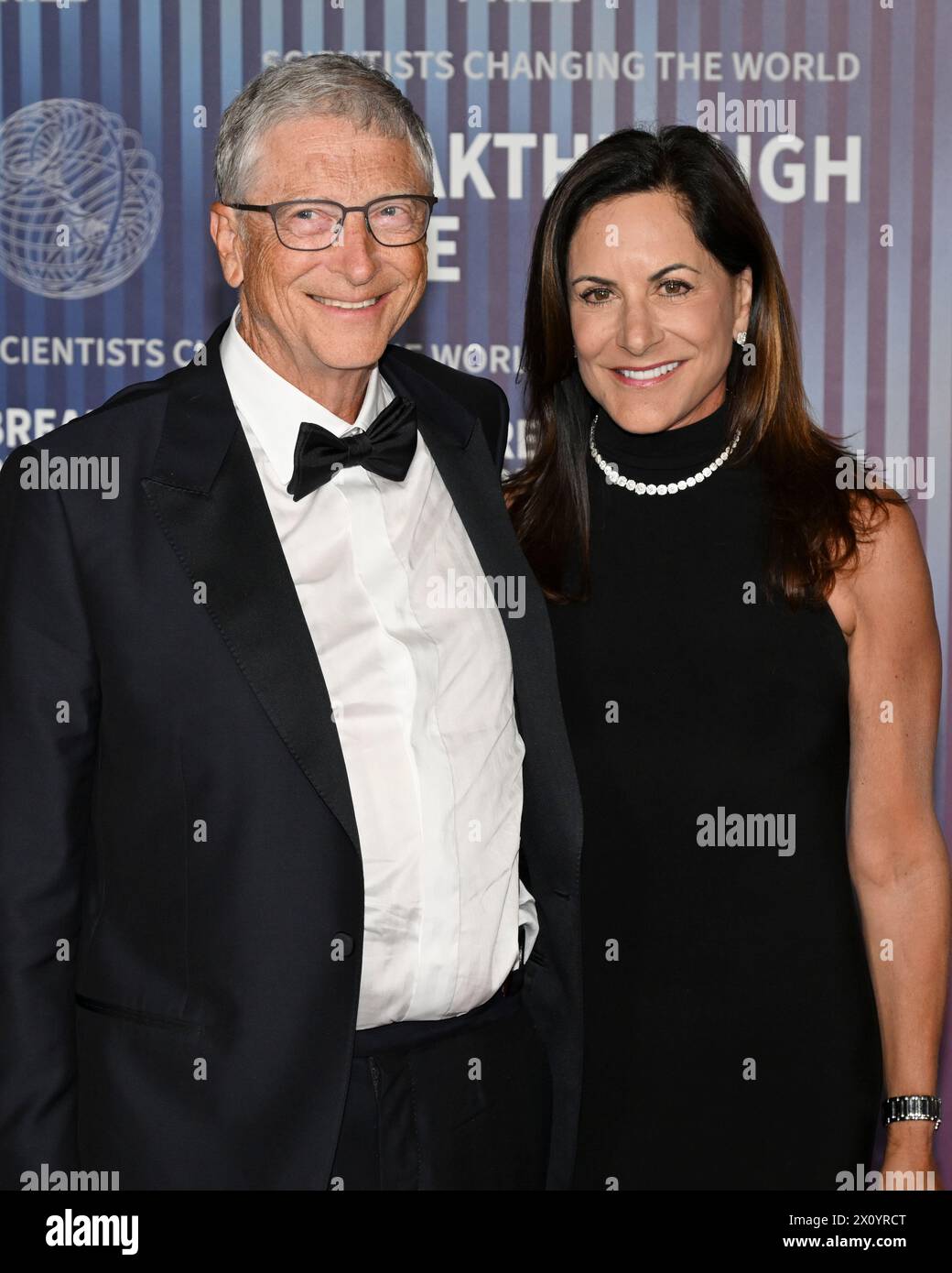 April 13, 2024, Los Angeles, California, U.S.: Bill Gates and Paula ...
