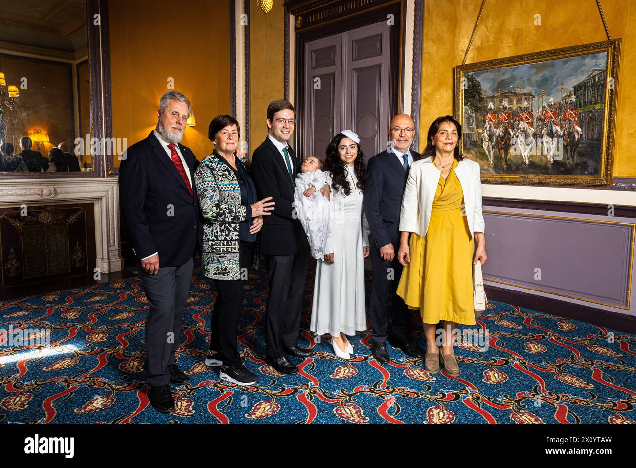 THE HAGUE, NETHERLANDS - APRIL 13: Baptism of Duke Leopold of ...