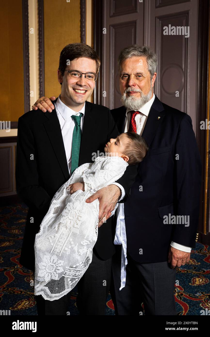 THE HAGUE, NETHERLANDS - APRIL 13: Baptism of Duke Leopold of ...