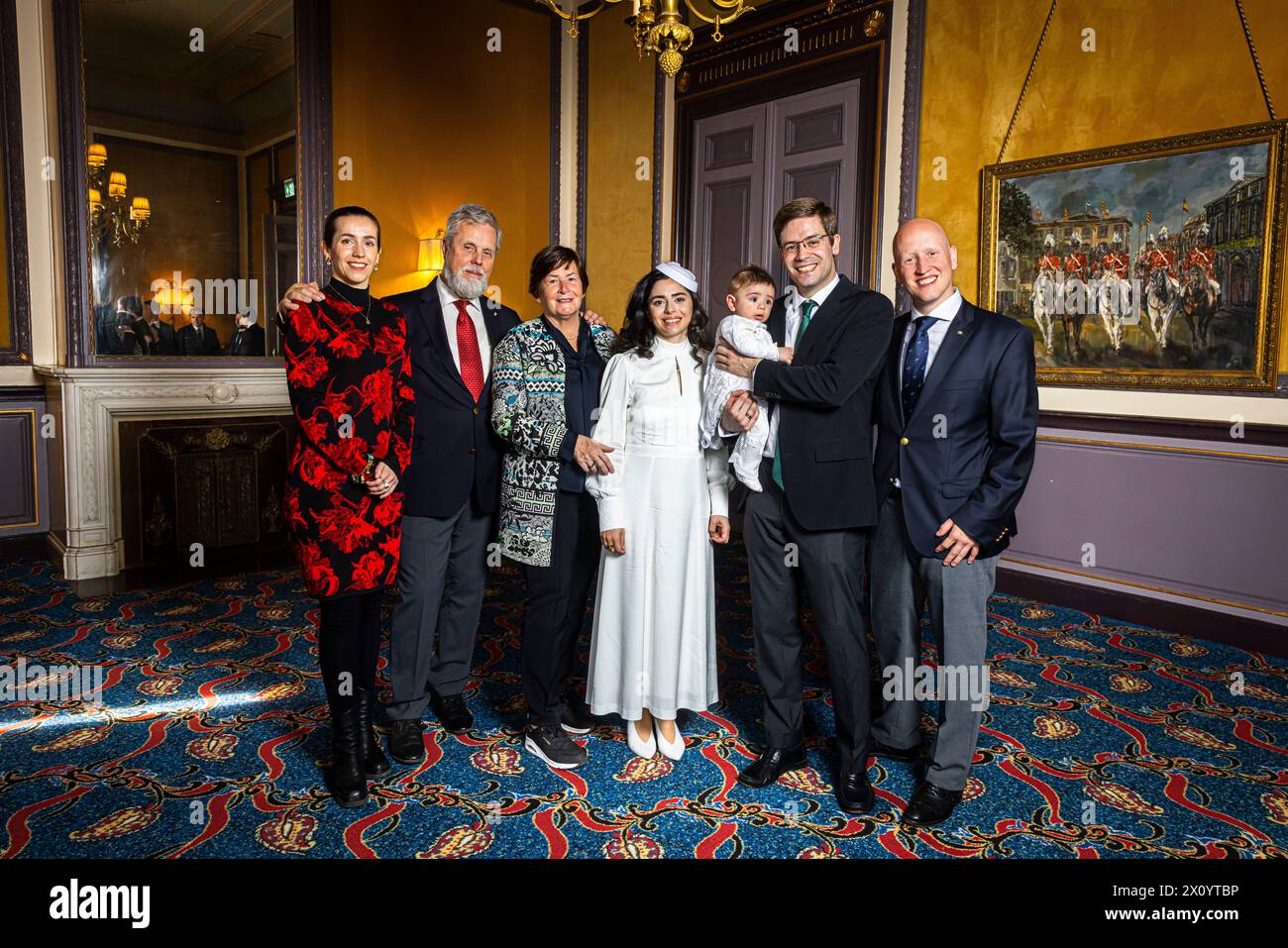 THE HAGUE, NETHERLANDS - APRIL 13: Baptism of Duke Leopold of ...