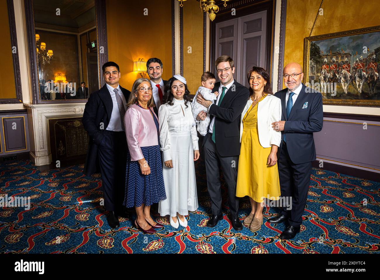 THE HAGUE, NETHERLANDS - APRIL 13: Baptism of Duke Leopold of ...
