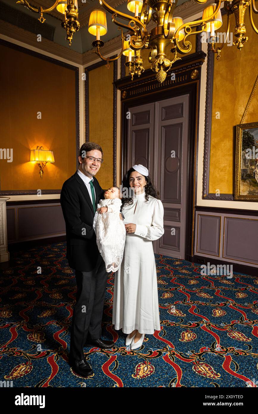 THE HAGUE, NETHERLANDS - APRIL 13: Baptism of Duke Leopold of ...