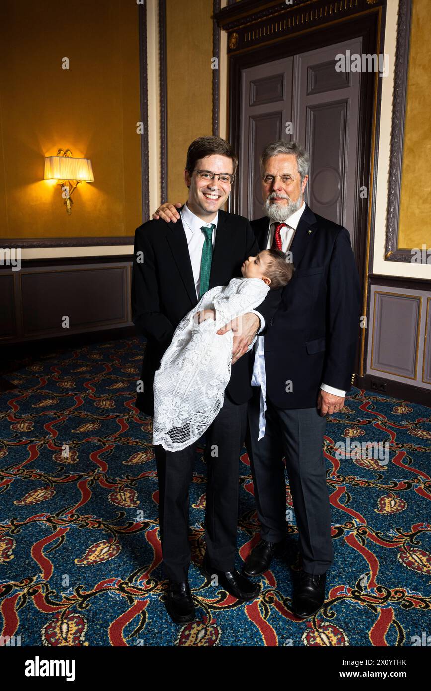 THE HAGUE, NETHERLANDS - APRIL 13: Baptism of Duke Leopold of ...