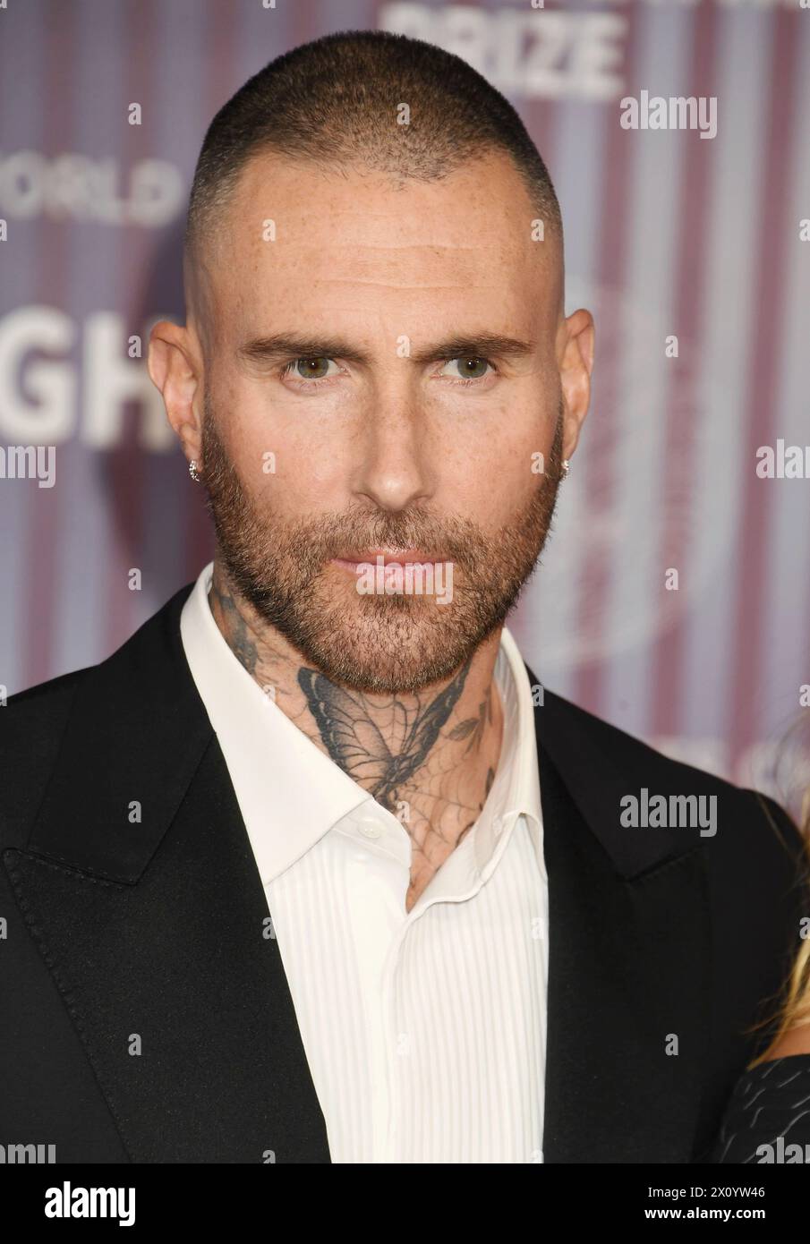 LOS ANGELES, CALIFORNIA - APRIL 13: Adam Levine attends the 10th Annual ...