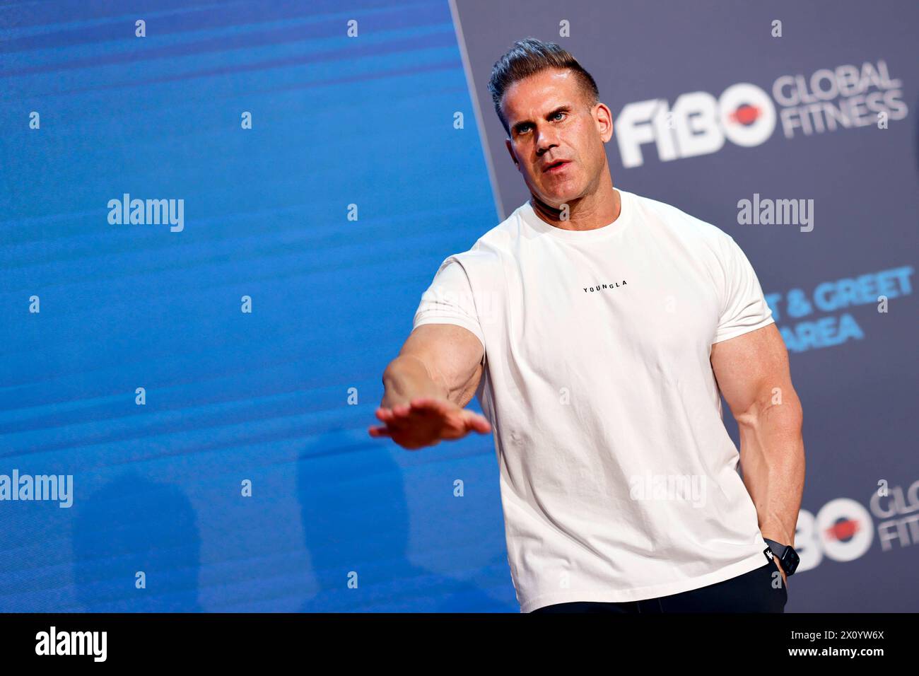 Bodybuilder Jay Cutler auf der Internationalen Leitmesse für Fitness ...