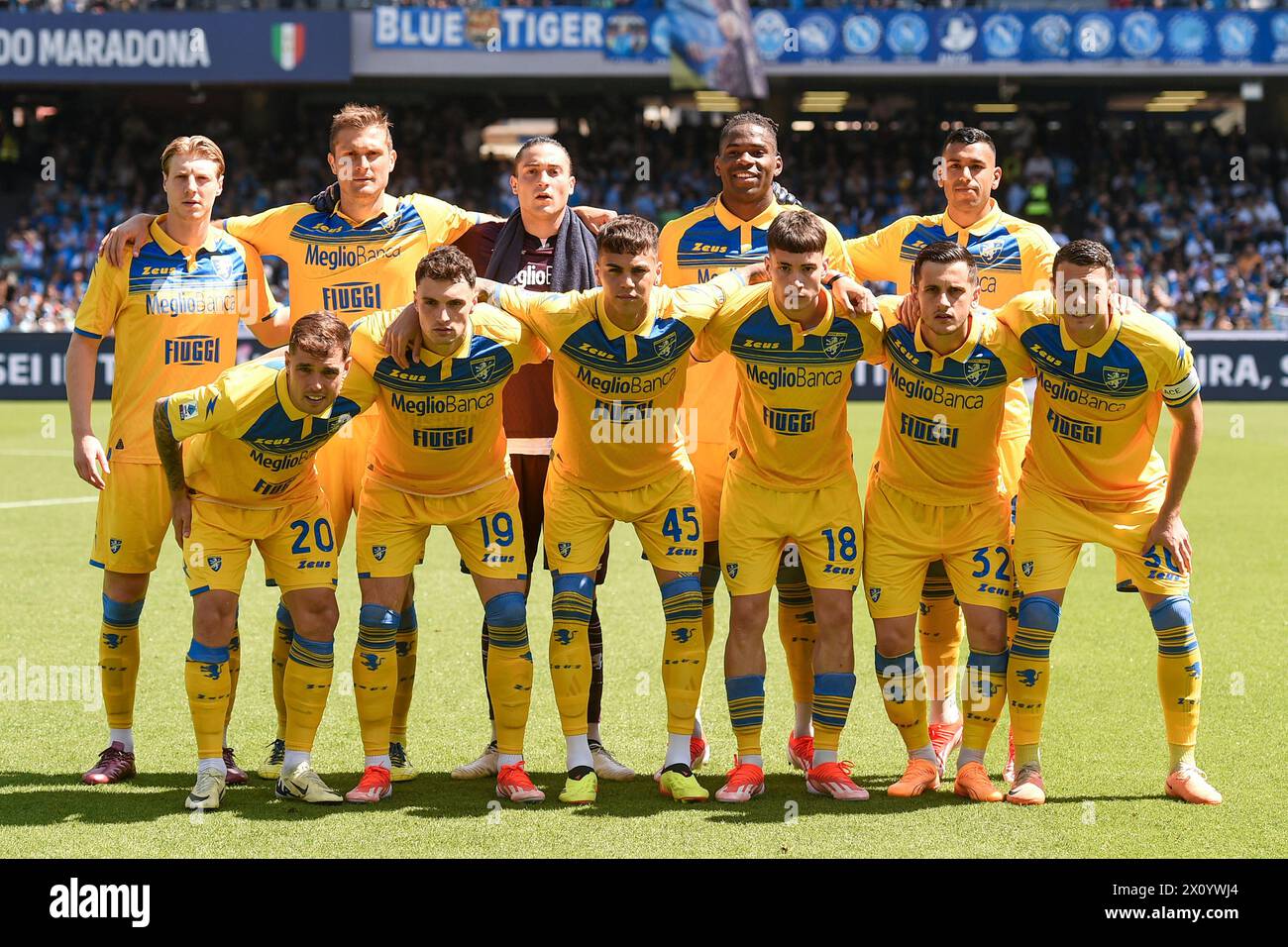 Frosinone calcio line up hi-res stock photography and images - Alamy
