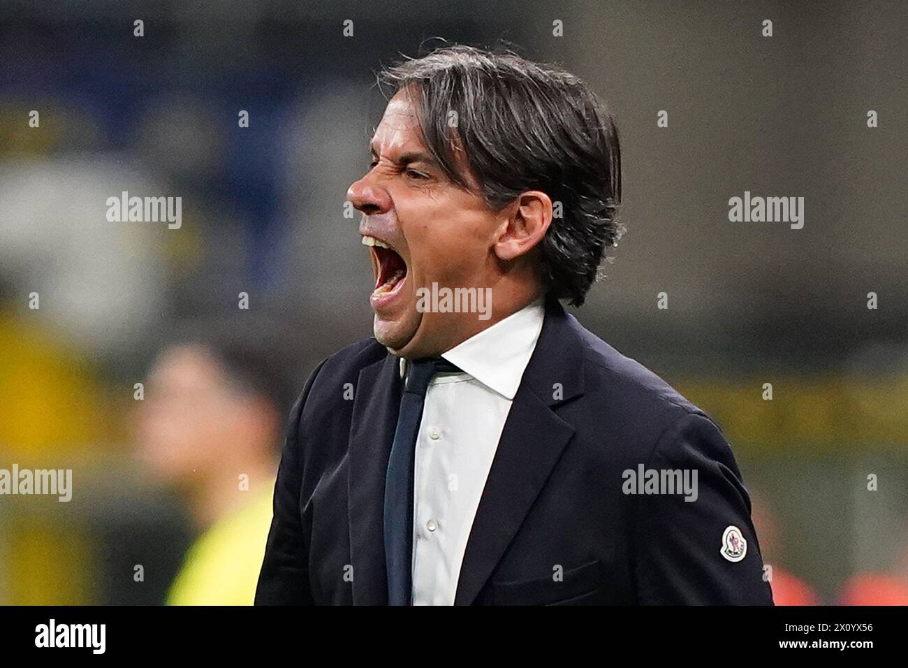 Inter’s Simone Inzaghi during the Serie A soccer match between Inter ...