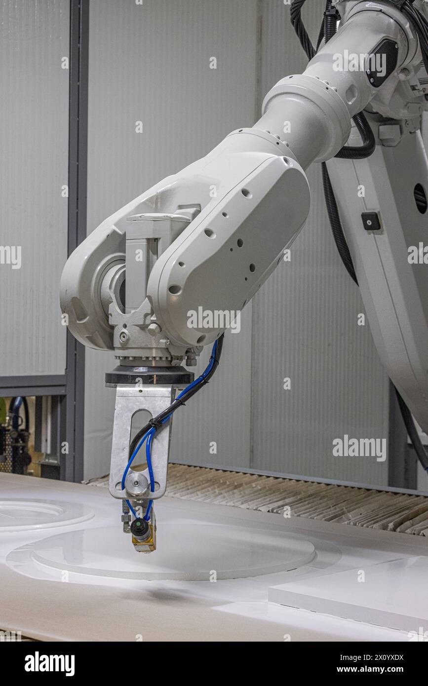 Robot arm dye machine hi-res stock photography and images - Alamy