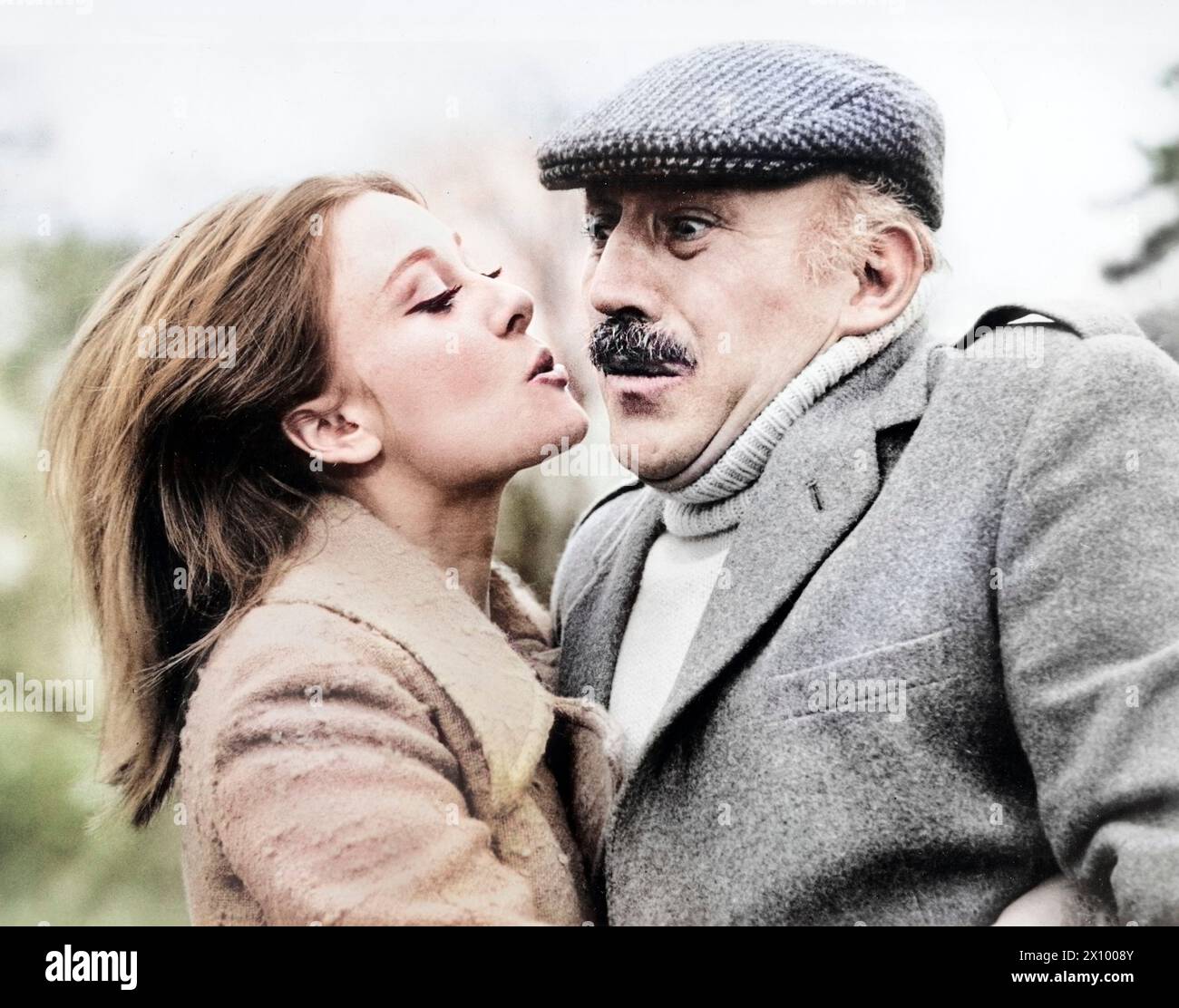 Man and woman joking 1960s hi-res stock photography and images - Alamy