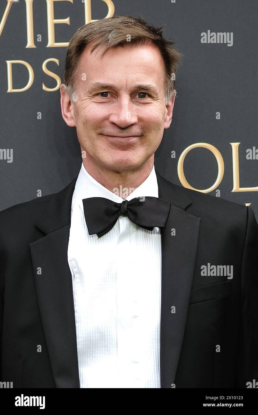 London, UK. 14th Apr, 2024. Jeremy Hunt, Chancellor of the Exchequer ...