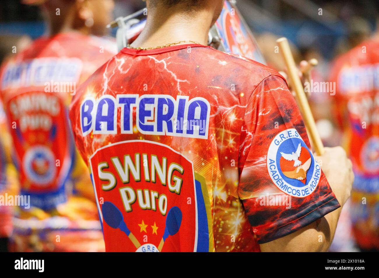 Academicos de Vigario Geral Samba School in Rio de Janeiro, Brazil ...