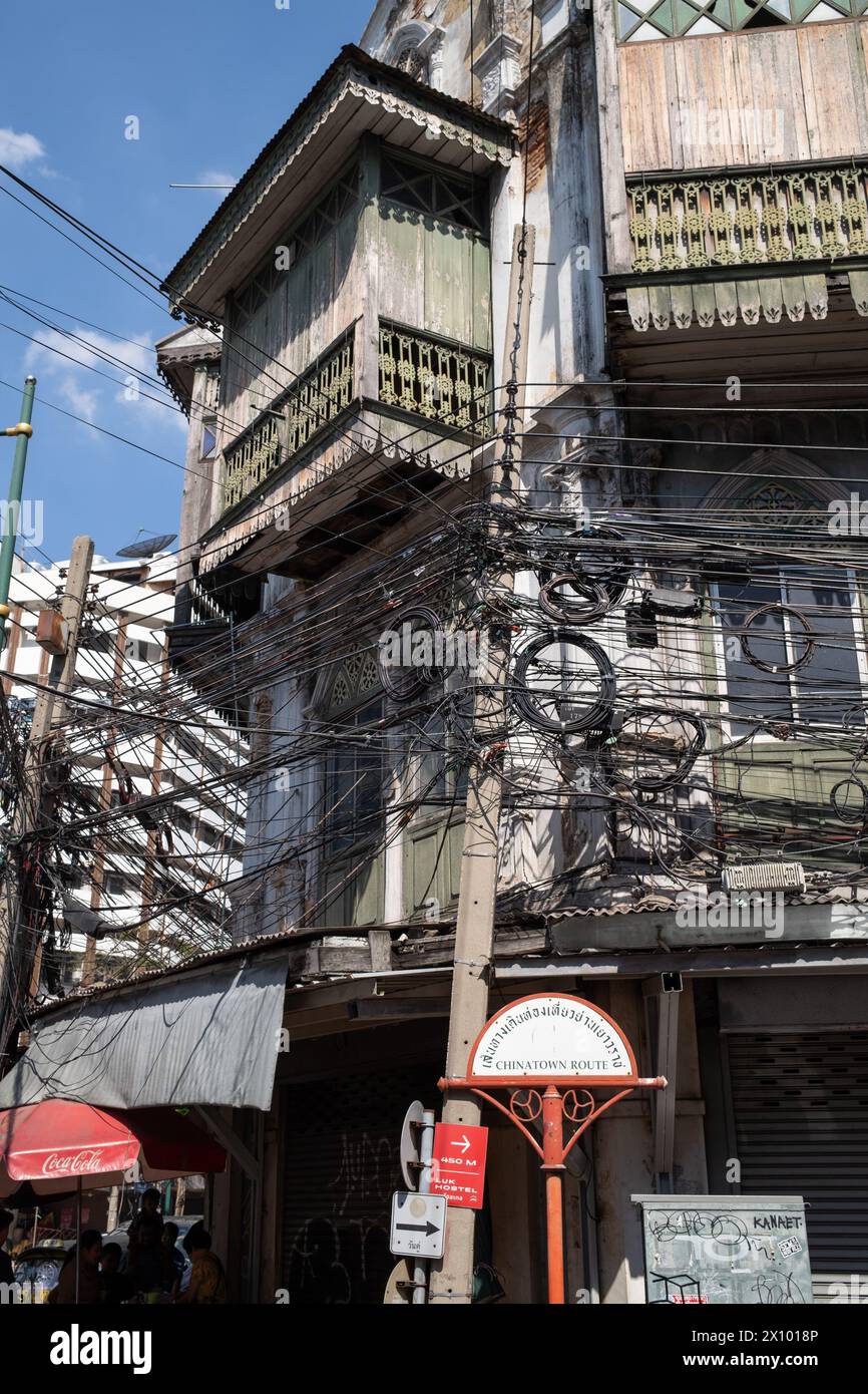 Song Wat District Bangkok Thailand Stock Photo - Alamy