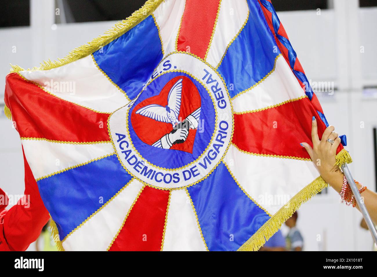 Academicos de Vigario Geral Samba School in Rio de Janeiro, Brazil ...