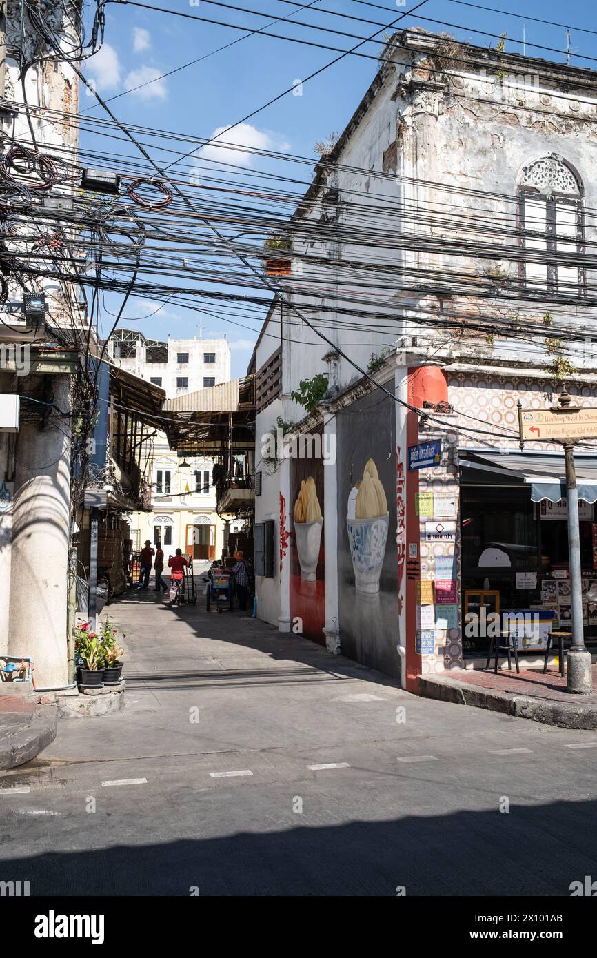 Song Wat District Bangkok Thailand Stock Photo - Alamy