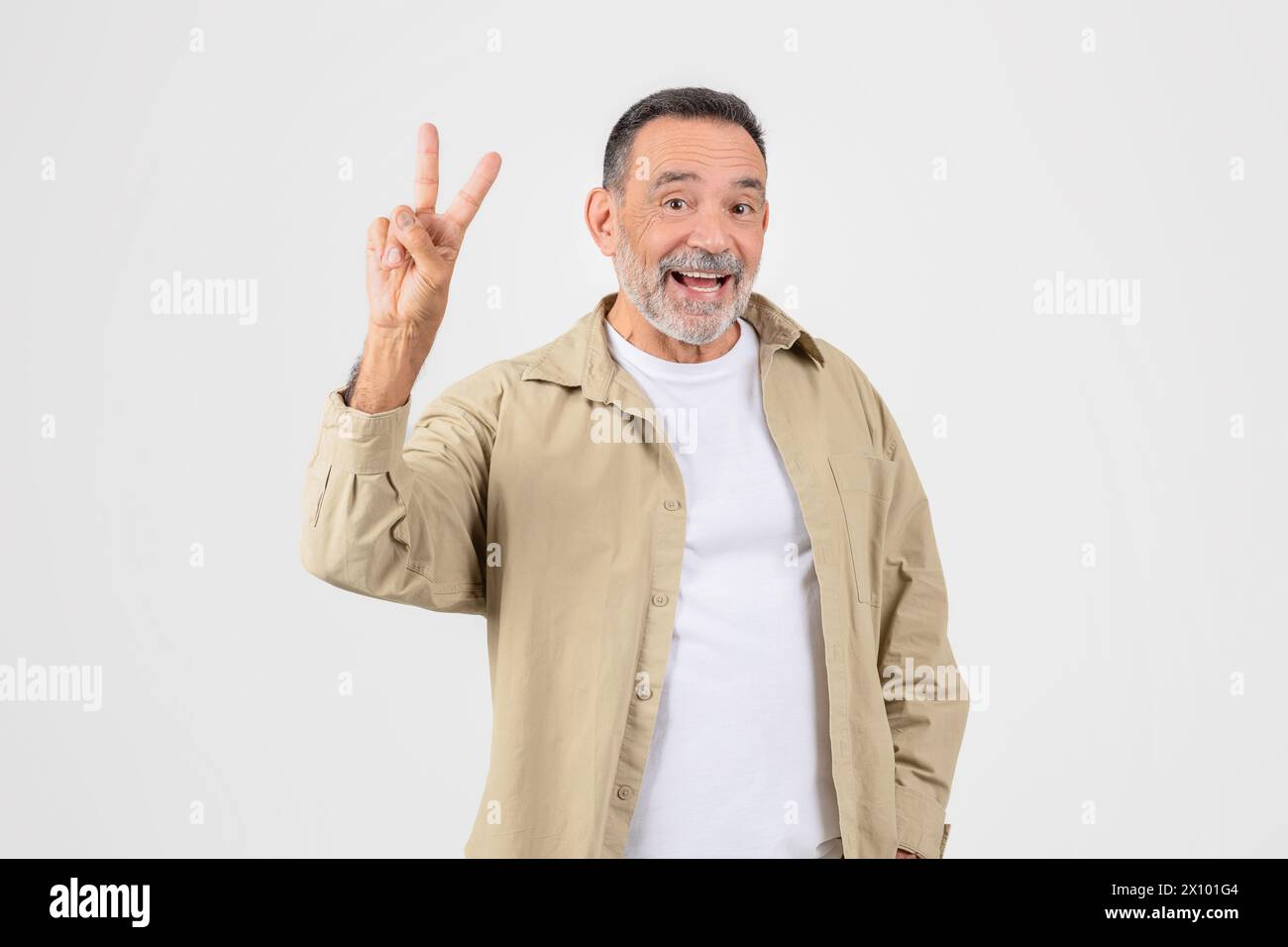 Gesture universal symbol peace hi-res stock photography and images - Alamy