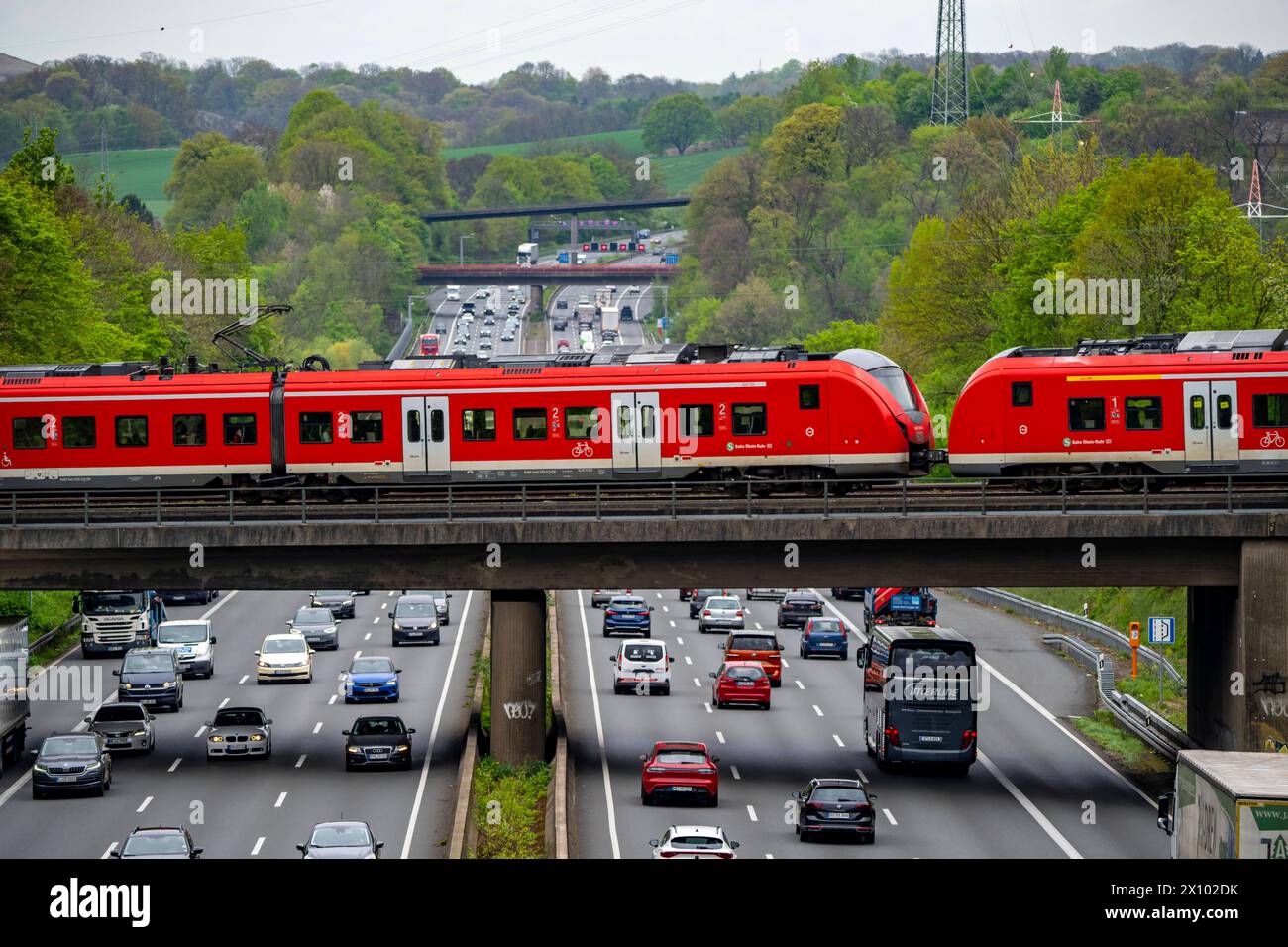 Autobahn a3 train hi-res stock photography and images - Alamy